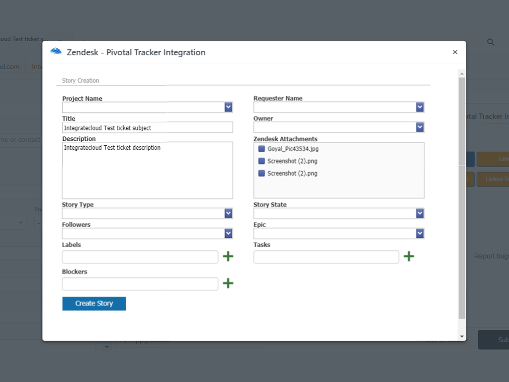 Pivotal Tracker Integration By IntegrateCloud App Integration with ...